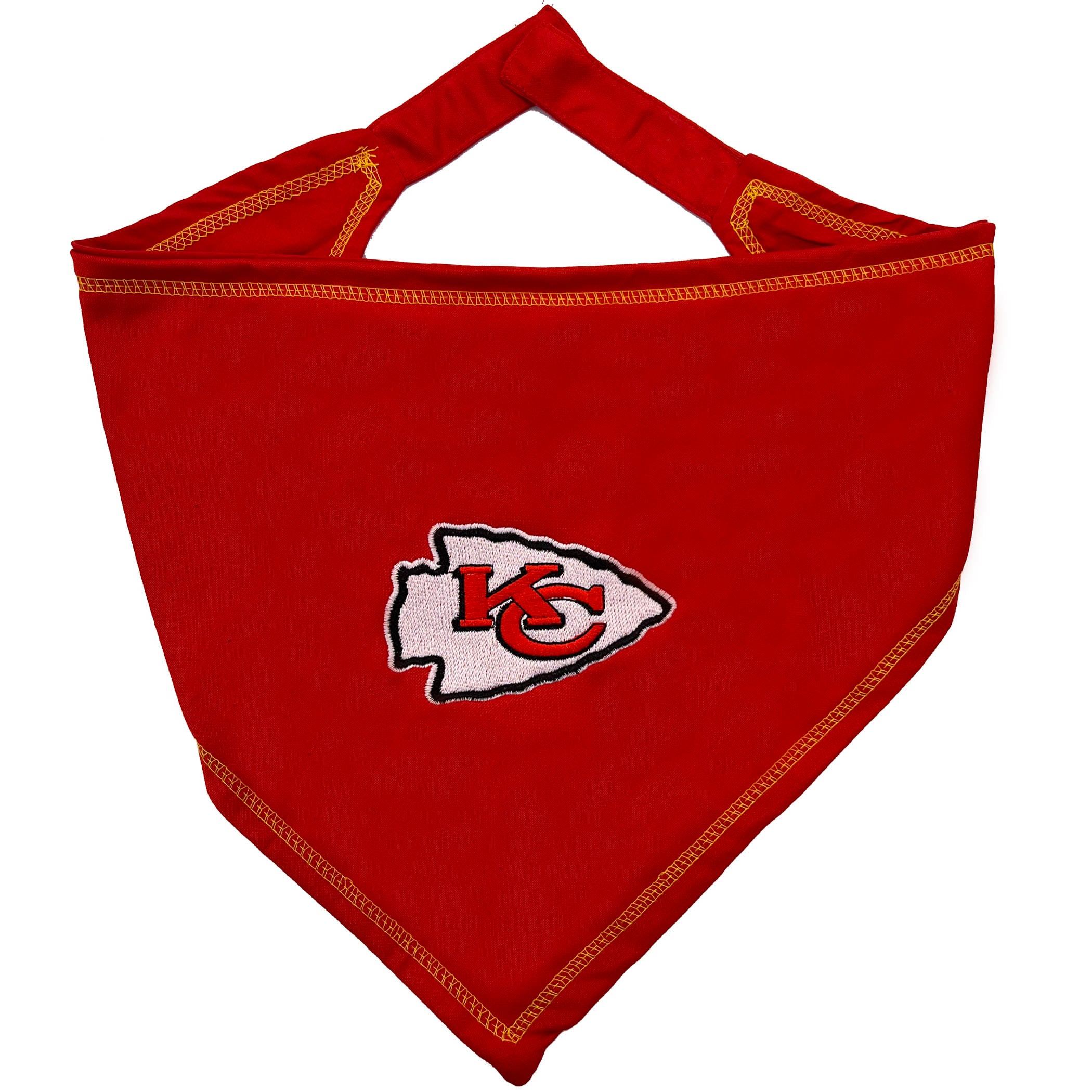 Kansas City Chiefs Tie-On Bandana – 3 Red Rovers
