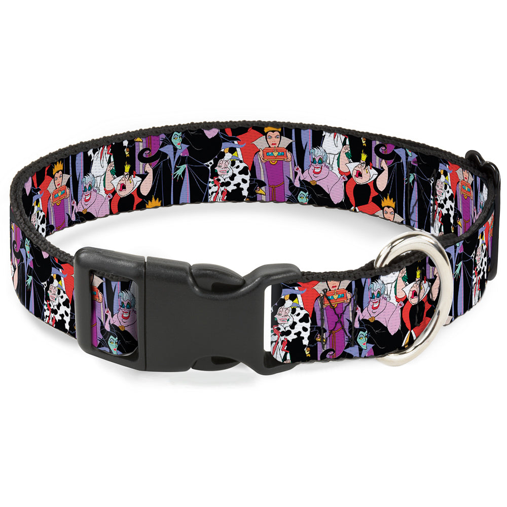 Plastic Clip Collar - 5-Disney Villains Stacked – 3 Red Rovers