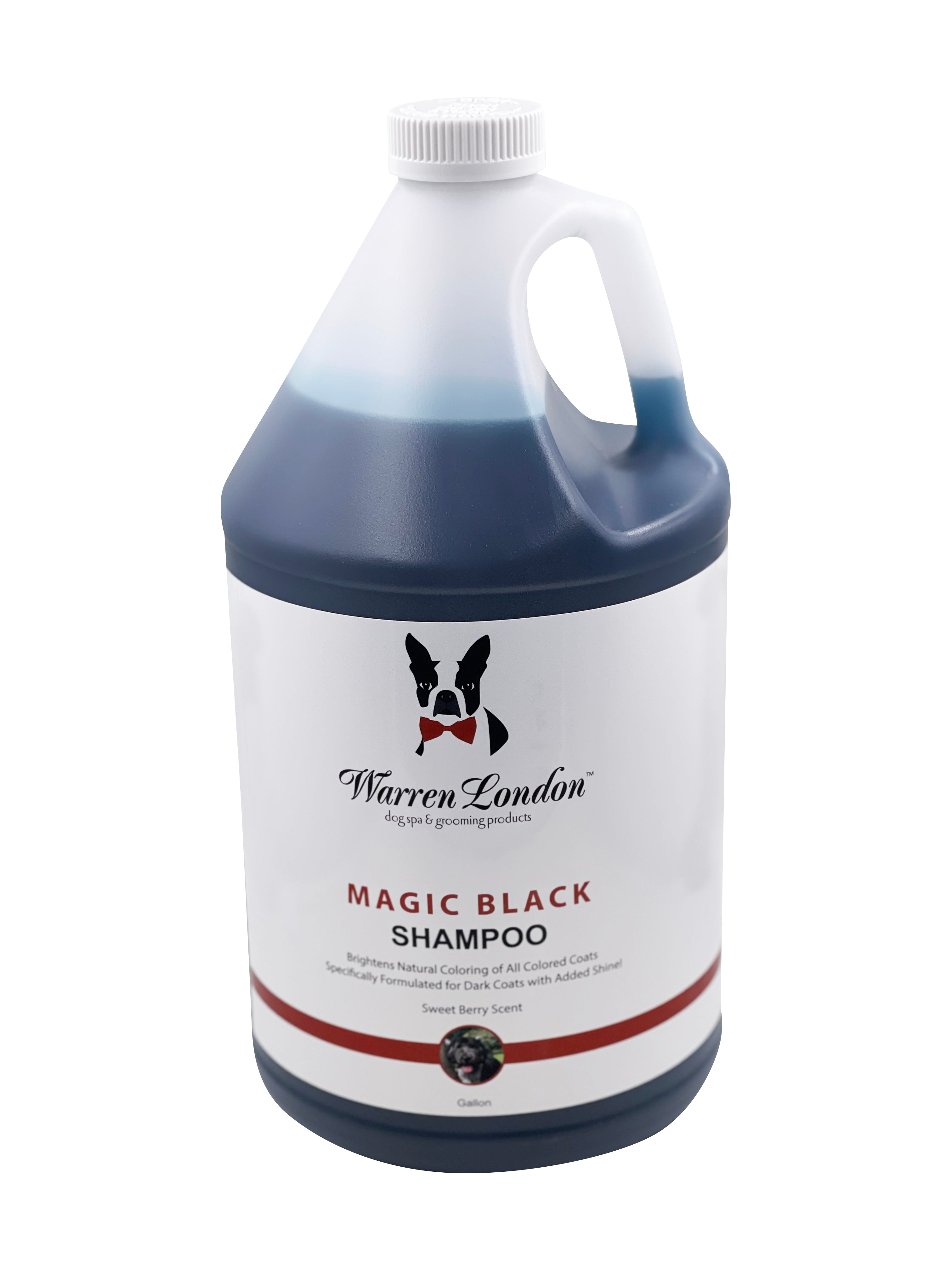 Magic Black Brightening Dog Shampoo - Professional Size – 3 Red Rovers