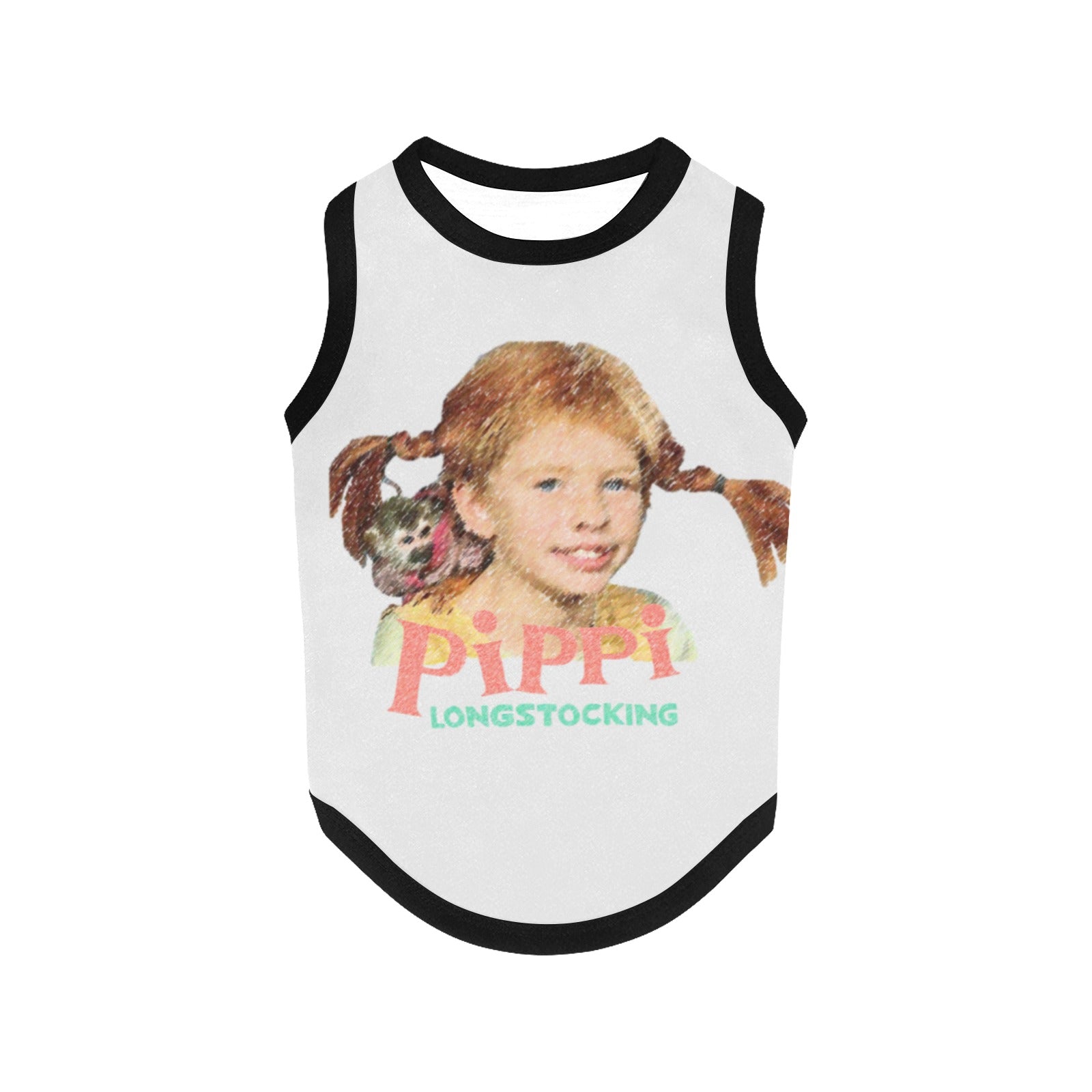 Pippi Longstocking Faded Pet Tank – 3 Red Rovers